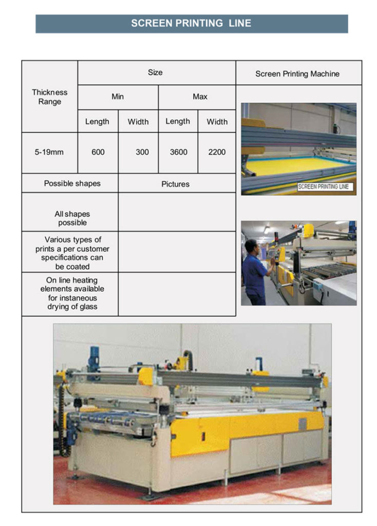 Machine Capability - Select Glass Industries